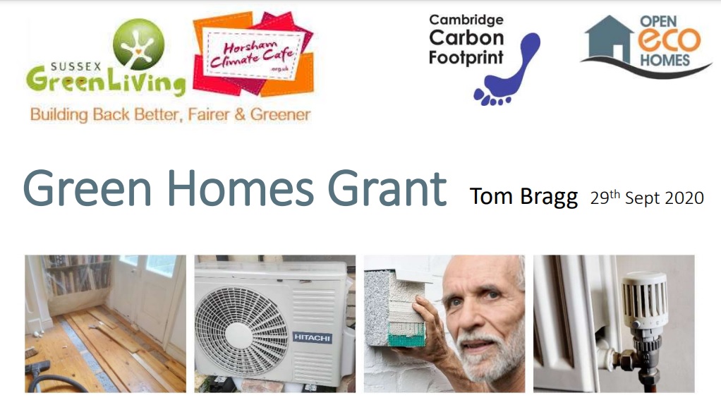 Green Homes Grants explained | Sussex Green Living