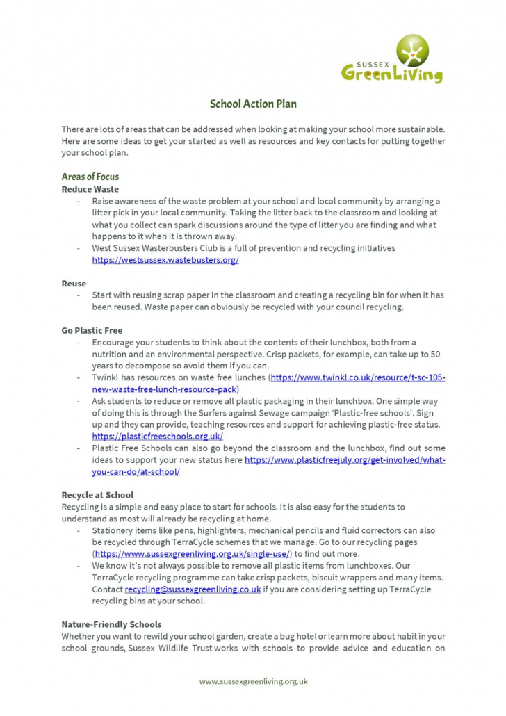 Making your school eco friendly